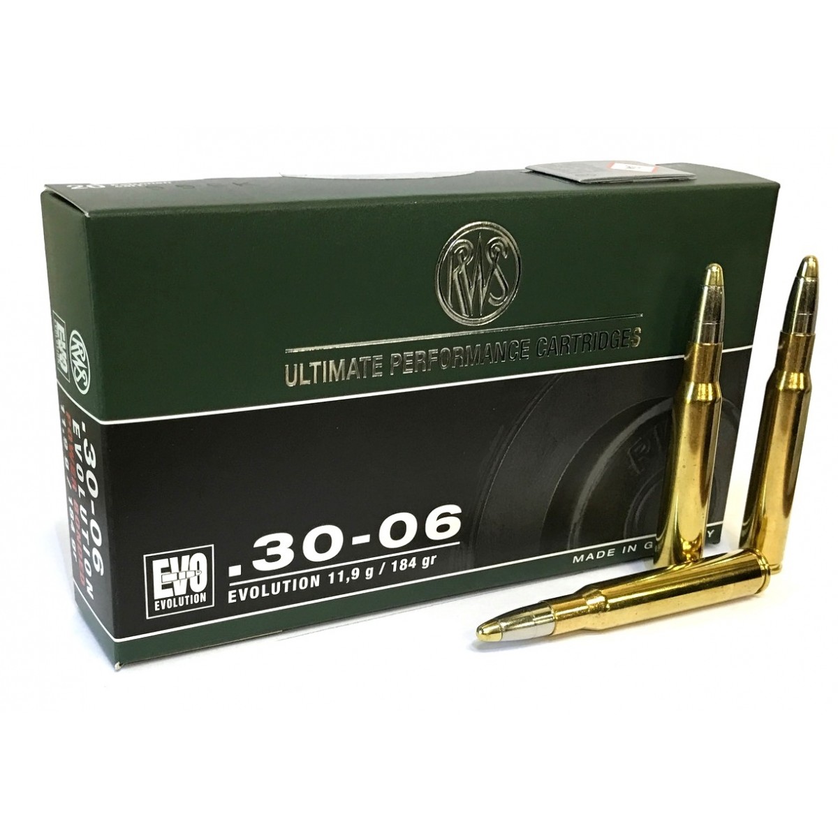 Cartuș pentru carabină RWS Evo .30-06 11.9g